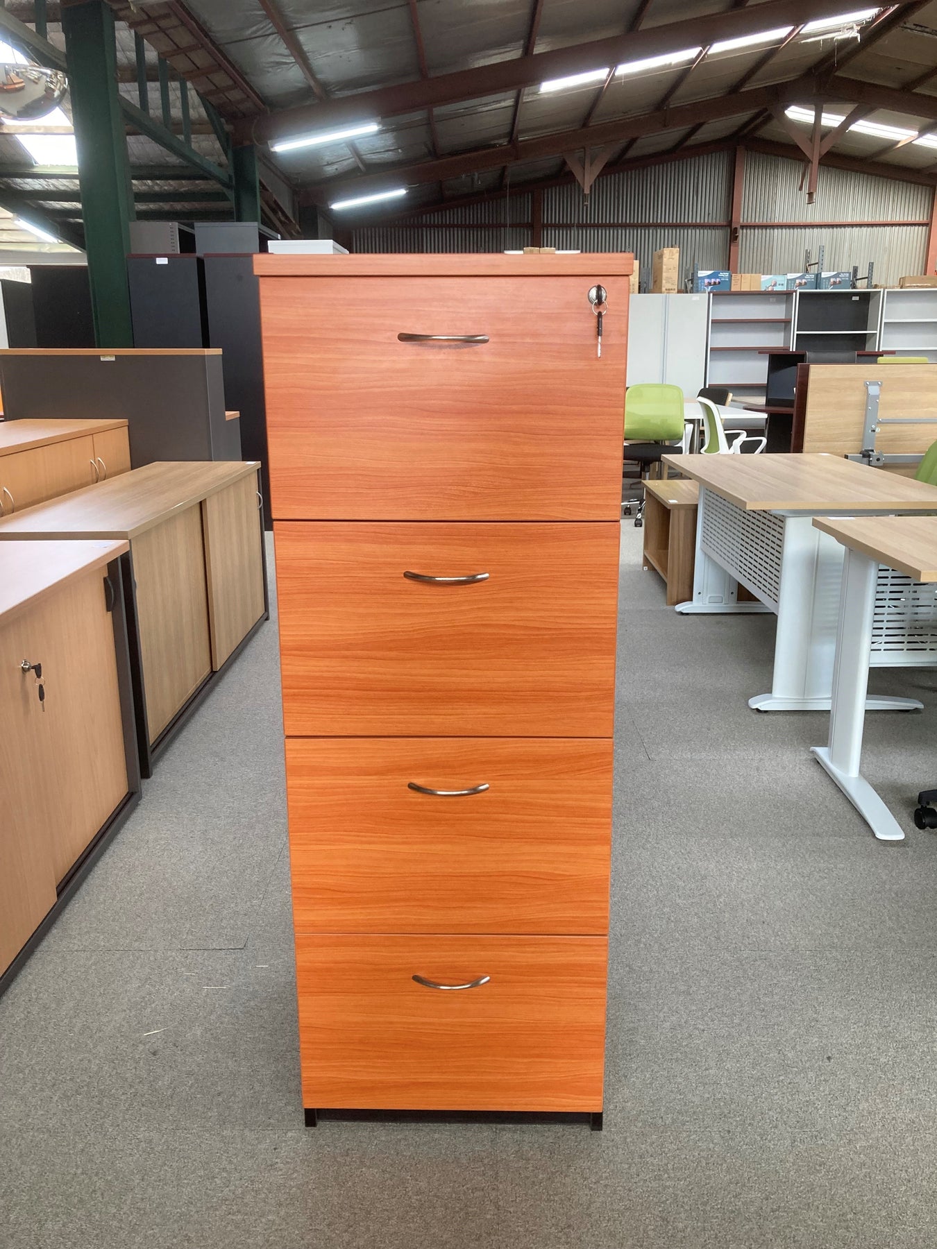 second hand 4 drawer filing cabinet – Mack's Office Furniture