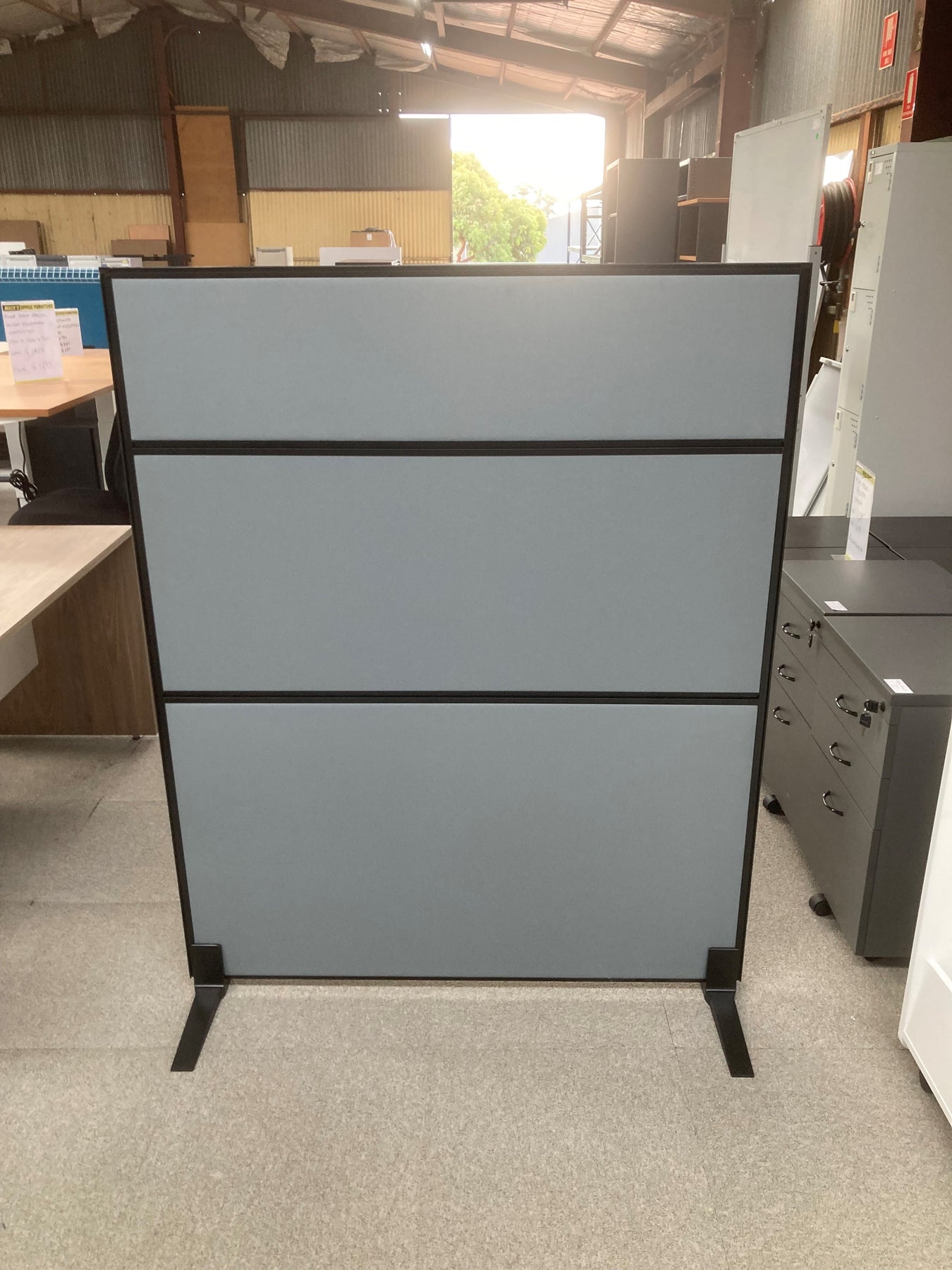 Freestanding partition 1500h x 1200w – Mack's Office Furniture