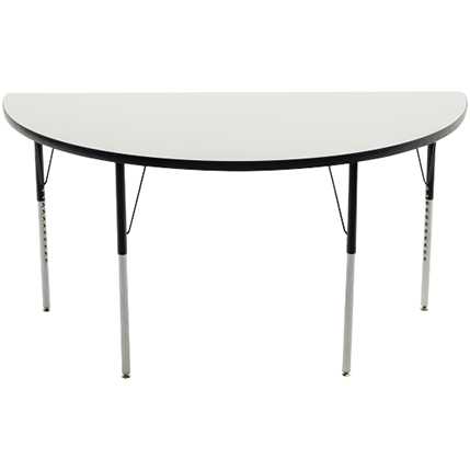 Writable table - Half Circle – Mack's Office Furniture