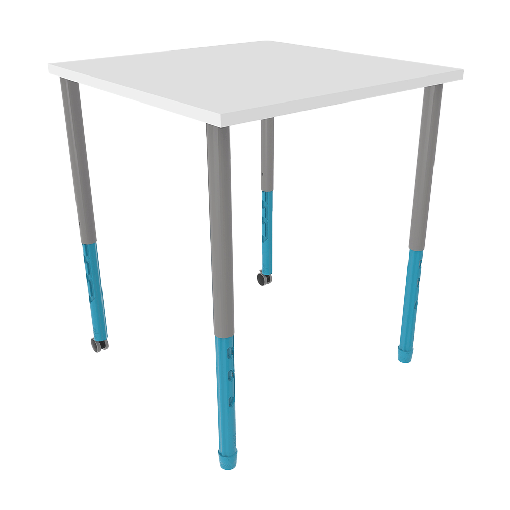 Twist and Lock Height adjustable tables - Rigid Edge Tops – Mack's ...