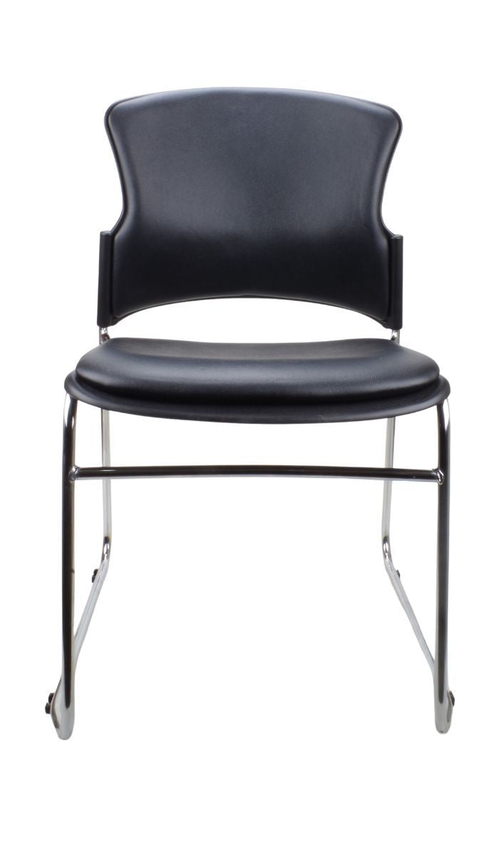 Atom Vinyl Visitors Chair – Mack's Office Furniture