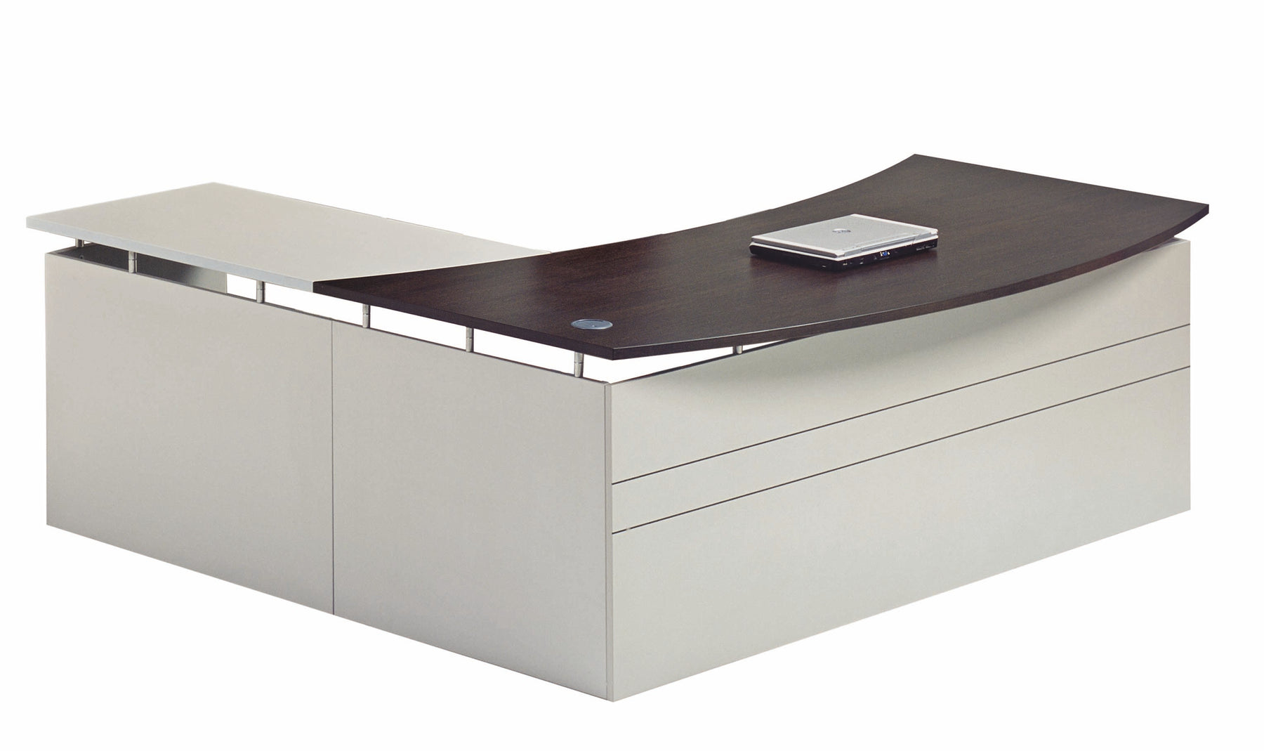 Madison Tempo Desk and Return – Mack's Office Furniture