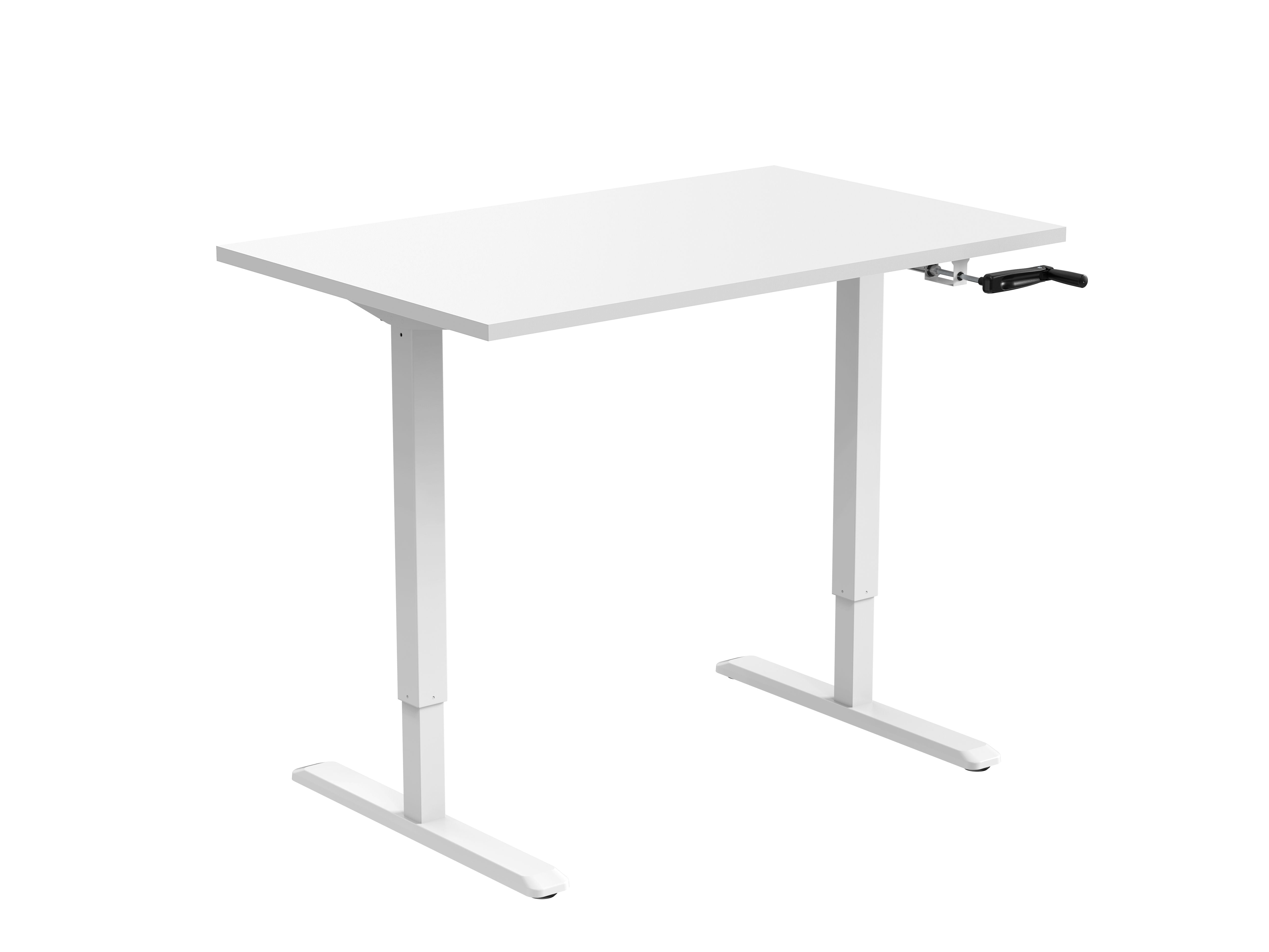Manual Height Adjustable Desk – Mack's Office Furniture